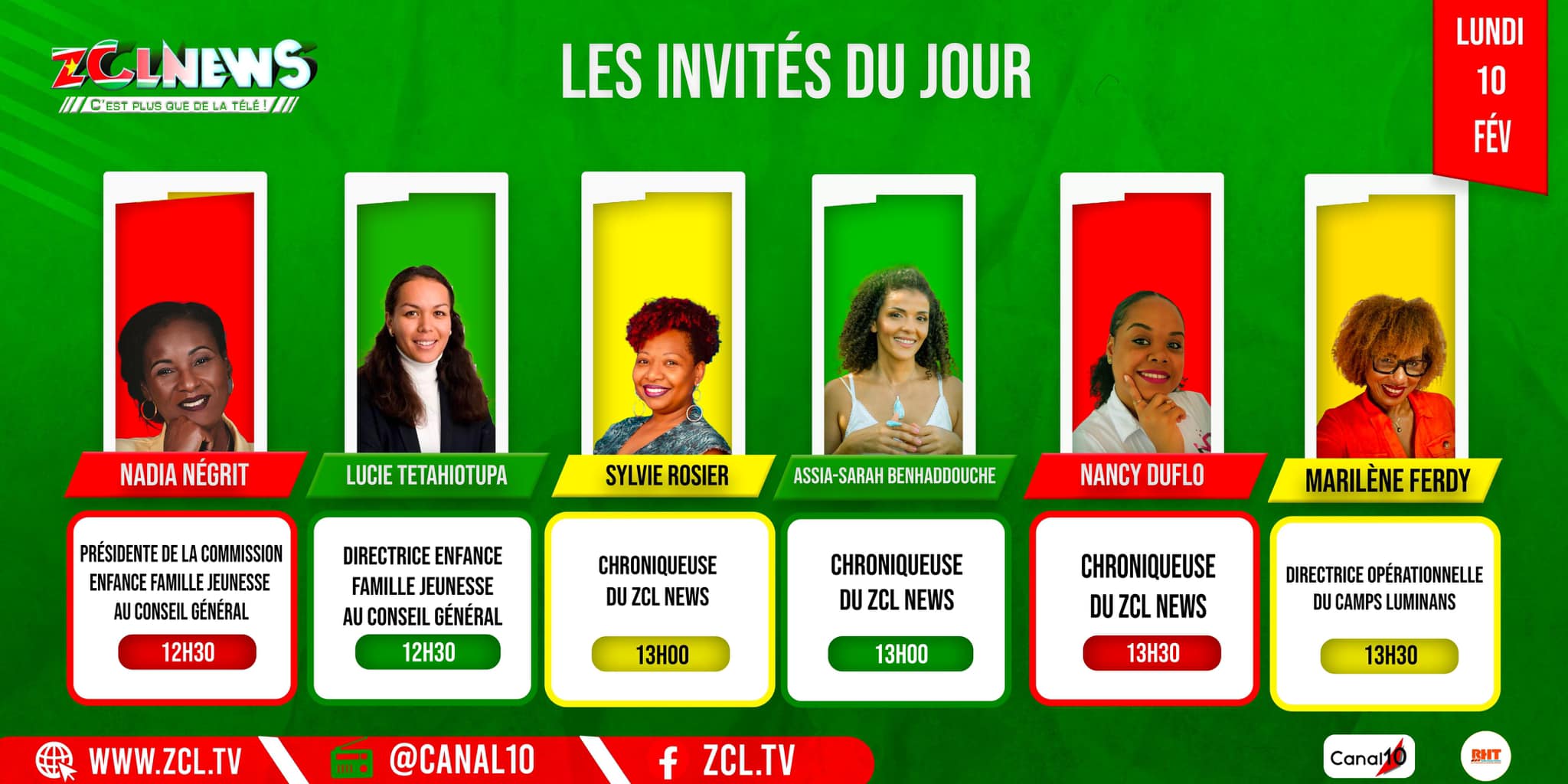 Intégrale du 10 Février 2025 - ZCLNEWS