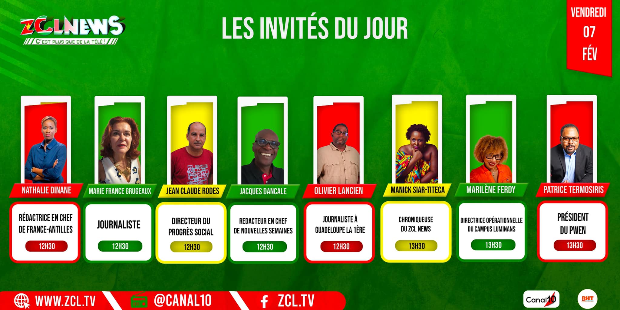 Intégrale du 07 Février 2025 - ZCLNEWS